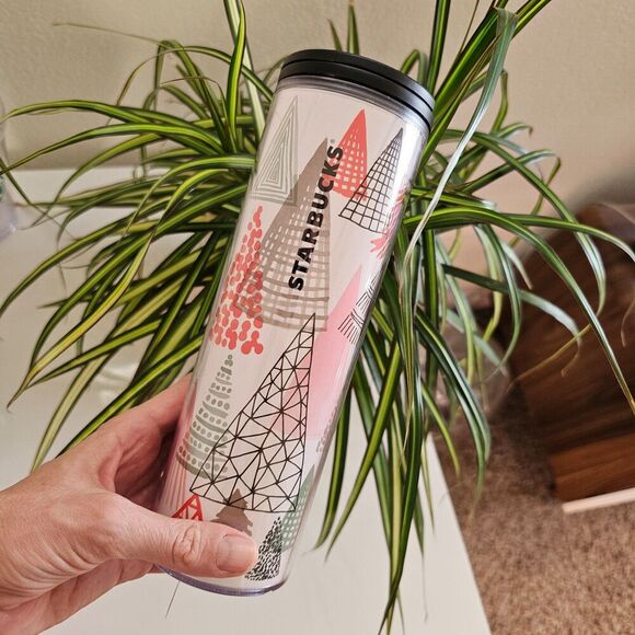 Starbucks | Kitchen | Starbucks Forest Tree Holiday Tumbler 6 Oztwist ...